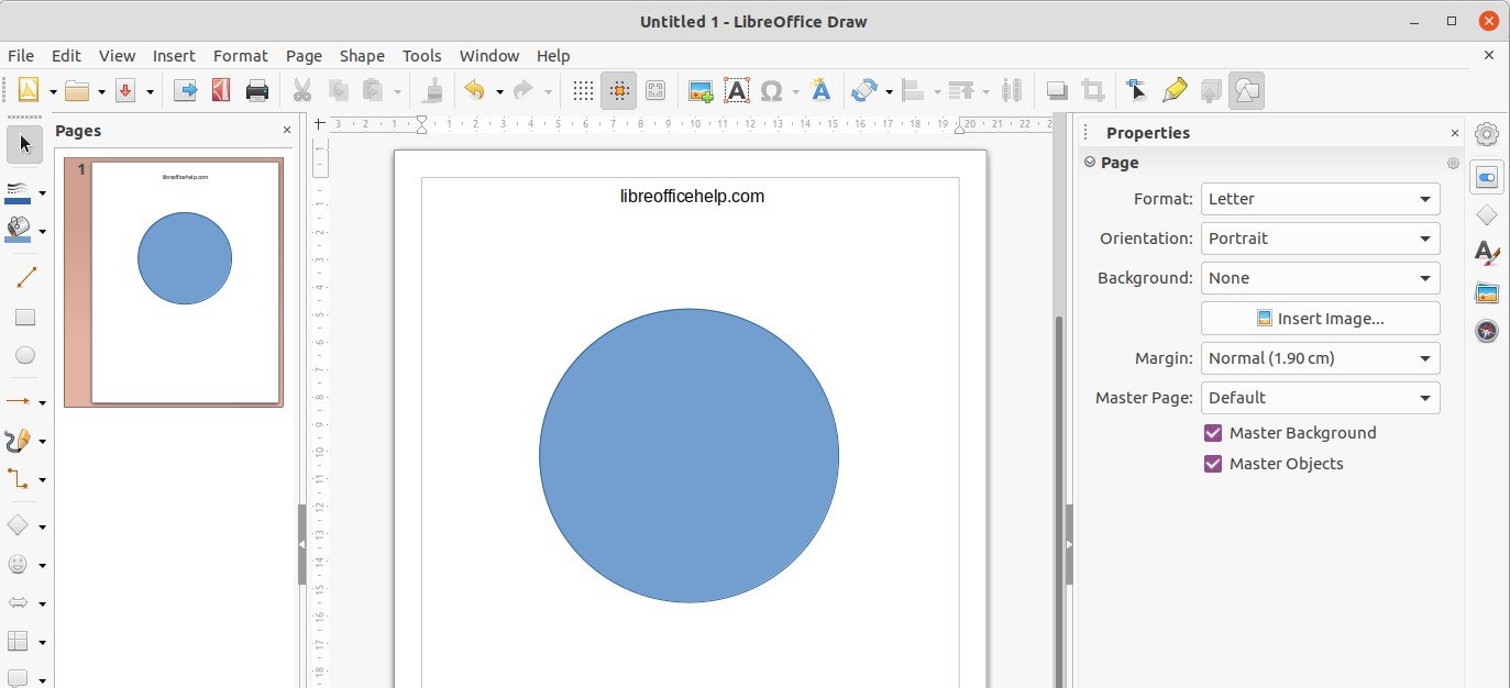 How To Crop A Shape In LibreOffice Draw Libreofficehelp