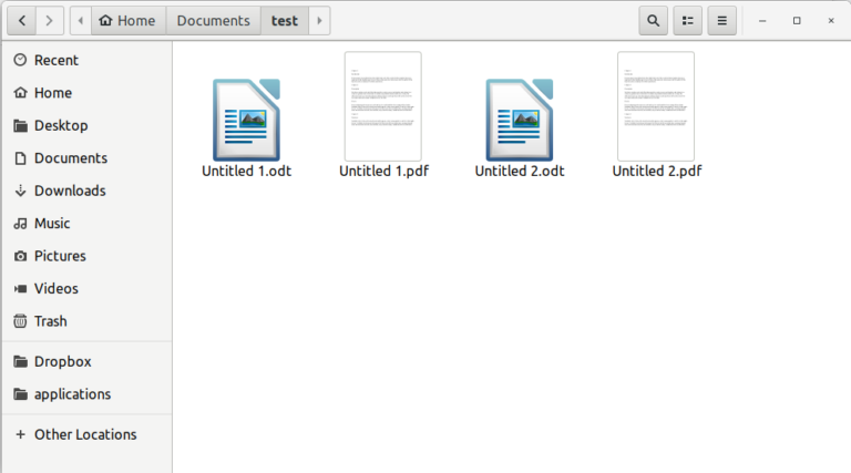 Batch Convert Writer Documents to PDF in LibreOffice