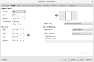 How to Change Margins in LibreOffice, OpenOffice Writer