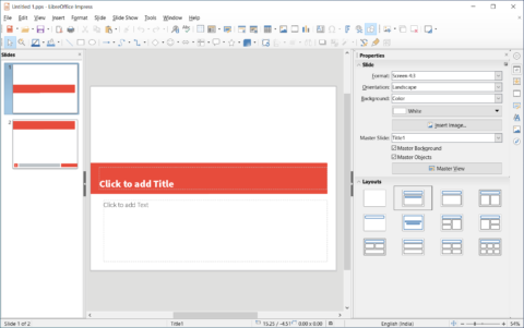 How to Edit PPS PPSX Files in LibreOffice, OpenOffice Impress