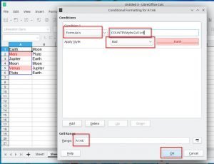 3 Ways to Compare Two Columns in LibreOffice Calc Cells [with Examples]
