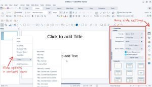 Create Your First Presentation Using LibreOffice Impress