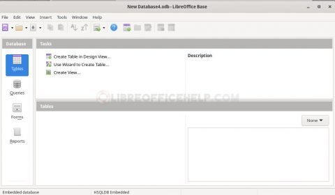 Create Database and Table in LibreOffice Base [Beginner's Guide ...