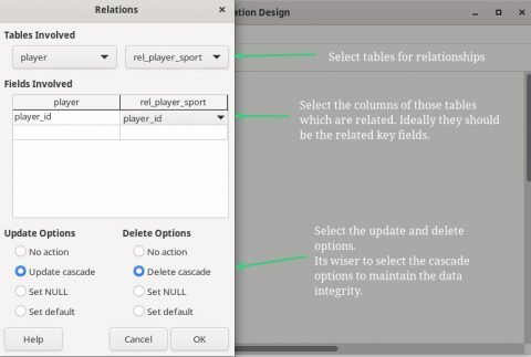 Create Tables and Establish Relationships in LibreOffice Base