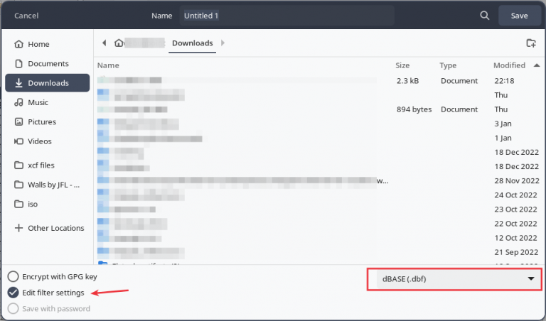 How to Import Calc Spreadsheet to Base Database Table