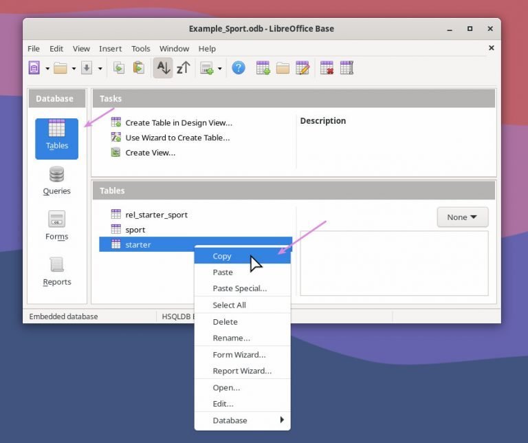 How to Export LibreOffice Base Table Data to CSV or Spreadsheet ... How to Export LibreOffice Base Table Data to CSV or Spreadsheet ...