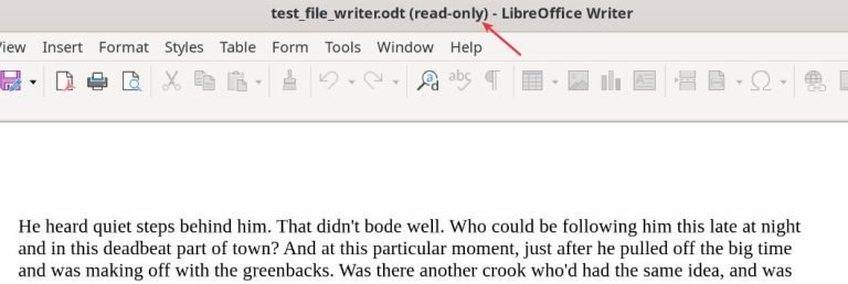 How to Make Read-Only Documents in LibreOffice & OpenOffice