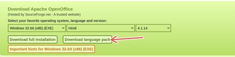 How to Install Language Packs in LibreOffice & OpenOffice