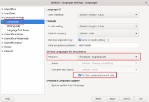How to Change Document Language in LibreOffice