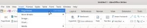 How to Add or Delete Page Breaks in LibreOffice Writer