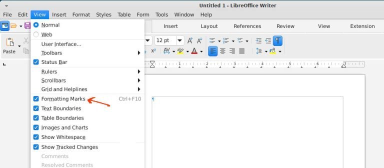 Add and Customize Section Breaks in LibreOffice Writer